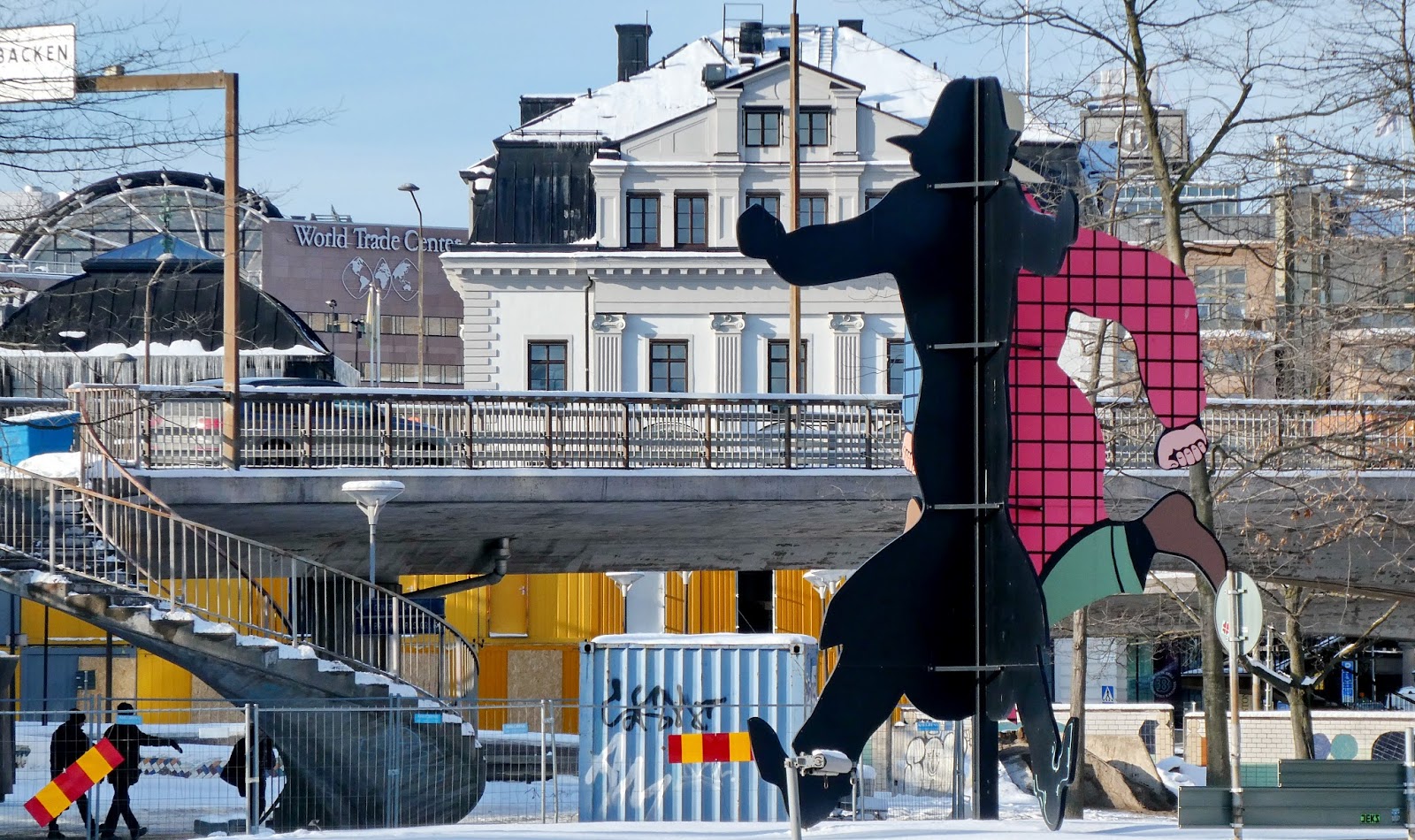 Björnidets blogg: 18 bilder från en vacker vinterdag i Stockholm