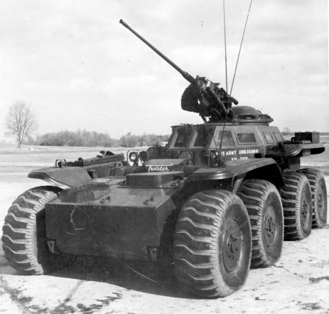SNAFU!: Obscure experimental military vehicles (US).