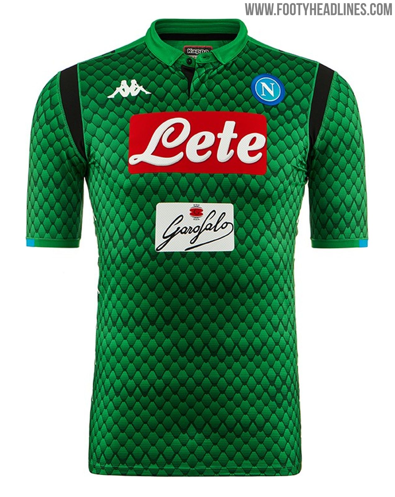 Insane: Napoli 18-19 Home & Goalkeeper Kits Released - Footy Headlines