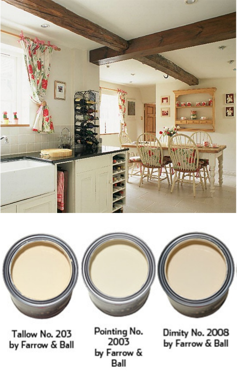 Farmhouse Charm.: Searching for the Perfect Parisian Cream Paint.