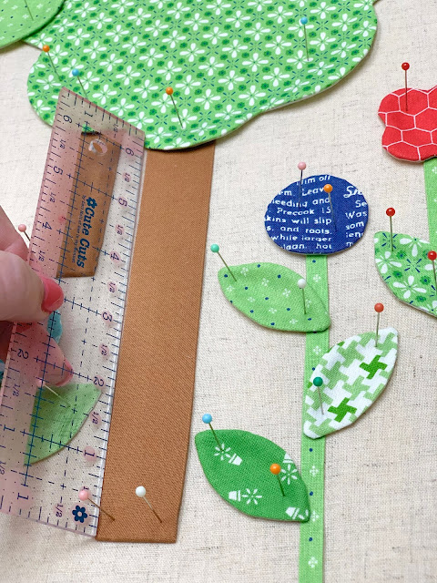 Bee In My Bonnet: Farm Sweet Farm Sew Along - Week Four - Trees Block!!