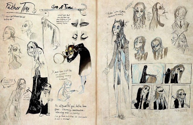 Andrea E.: Father Time - concept design studies