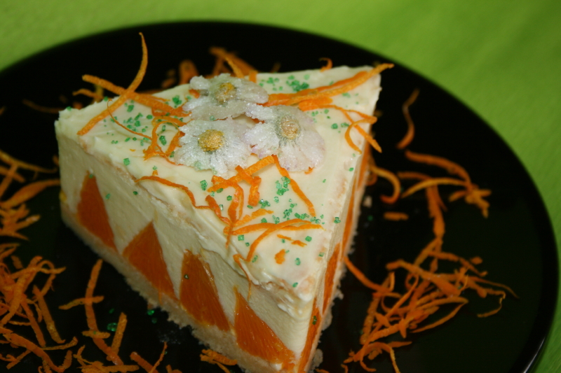 Godt og Sunt: Orangier - Appelsinkake a la Fraisier