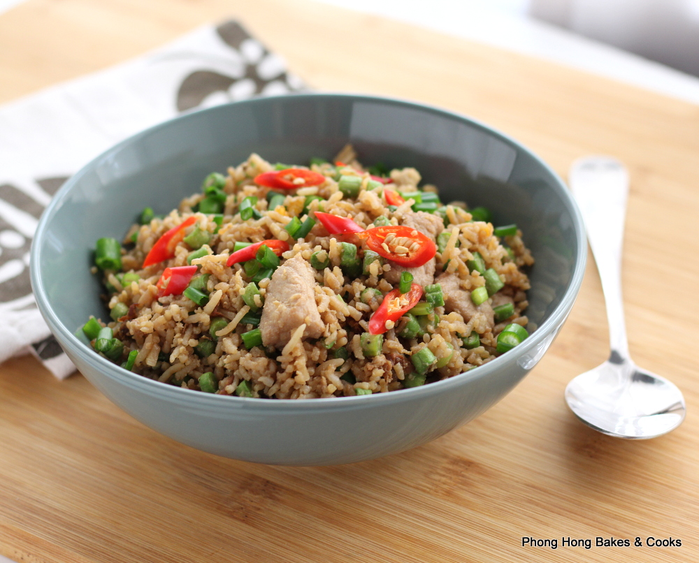 PH the Malaysian Carnivore: Fried Rice with Long Beans