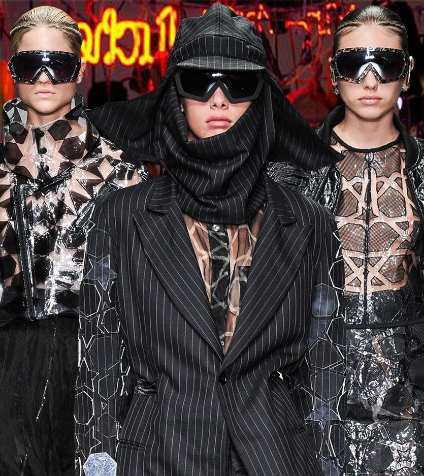 Fashion & Lifestyle: Linda Farrow for KTZ... Spring 2014 Womenswear