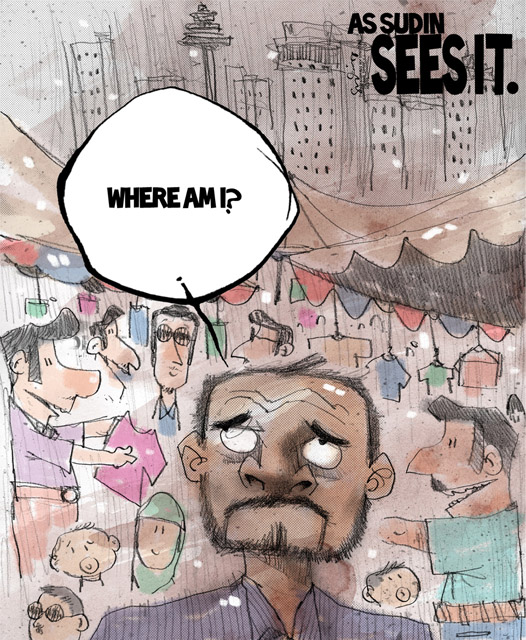 editorial cartoons: Datuk Zainul's cartoon