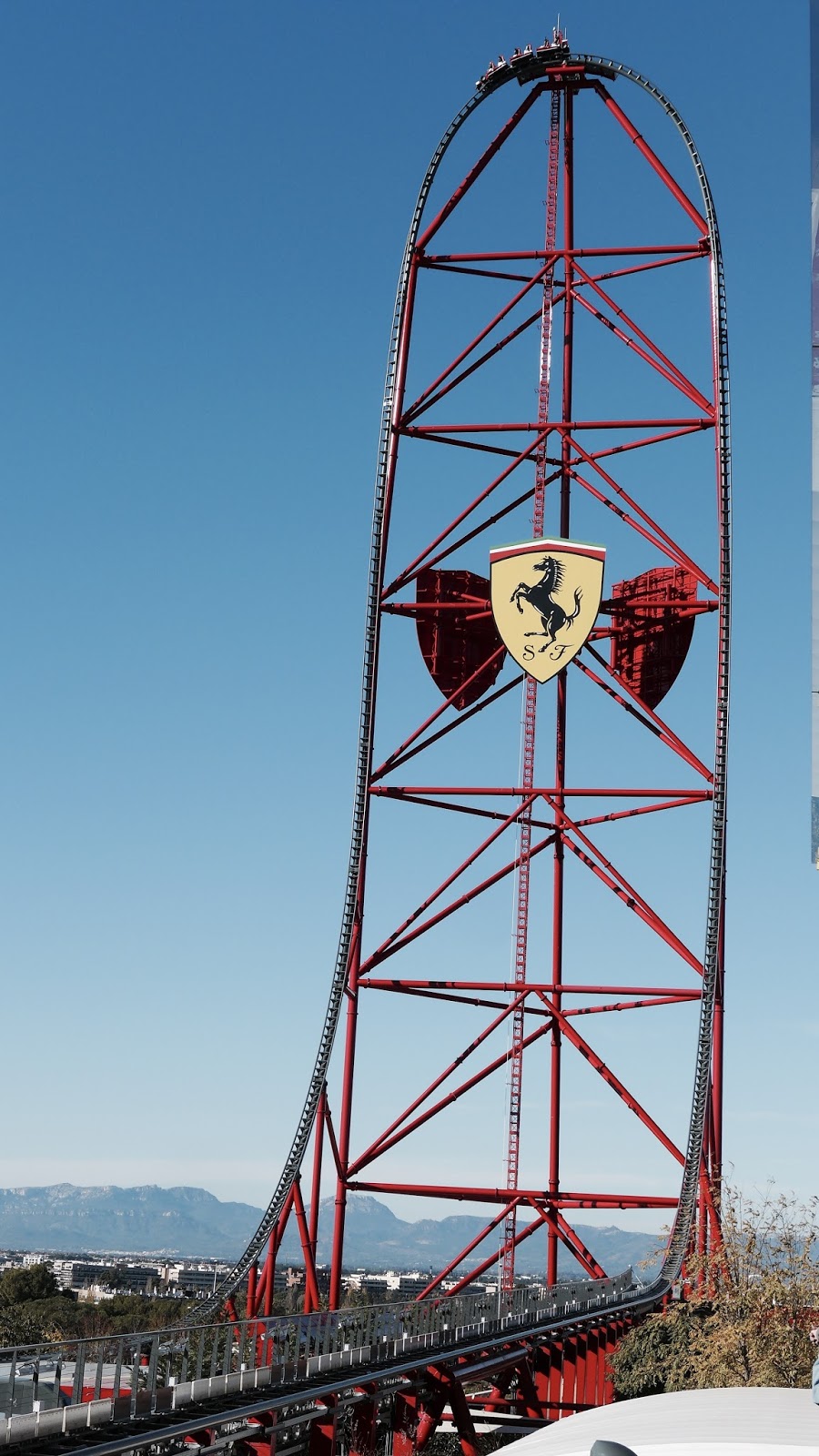 Attraction Review: Ferrari Land | Cupcakes and Coasters