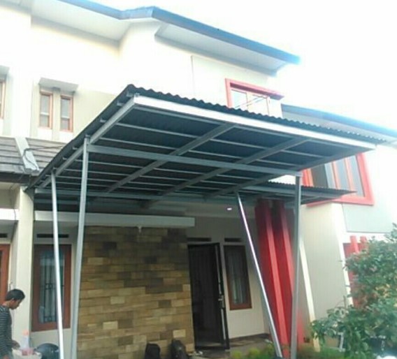 √ 37 Model Kanopi Galvalum Minimalis Modern Paling Populer