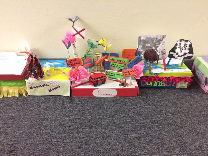 aMANESing Fifth Grade!!!: State Parade Floats