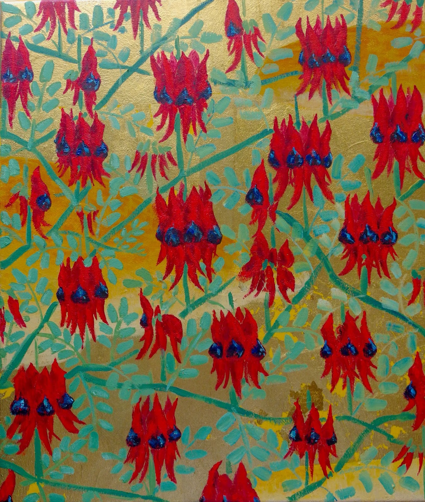 David Goebel Art: Sturt's Desert Pea