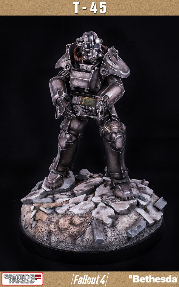 Fallout 4 - T-45 Regular Statue & Exclusive Statue 1/4 (Gaming Heads)