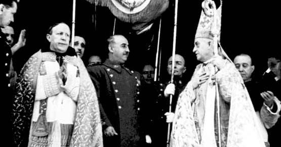 Cita con la historia y otras narraciones: Franco y la iglesia católica