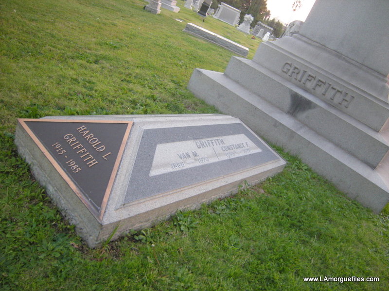 Los Angeles Morgue Files: Industrialist & Philanthropist Griffith J ...