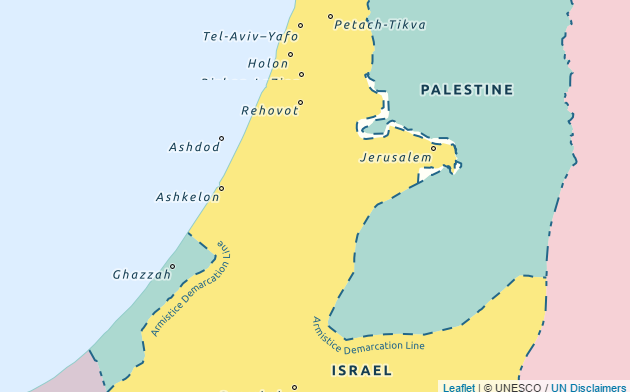 Interesting choice of detail on UNESCO's interactive maps ~ Elder Of ...