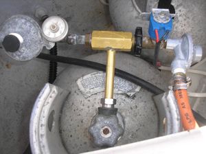 Boat Projects: Propane Tee Fitting