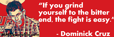 Motivational Quotes For Athletes: Dominick Cruz quotations on training ...
