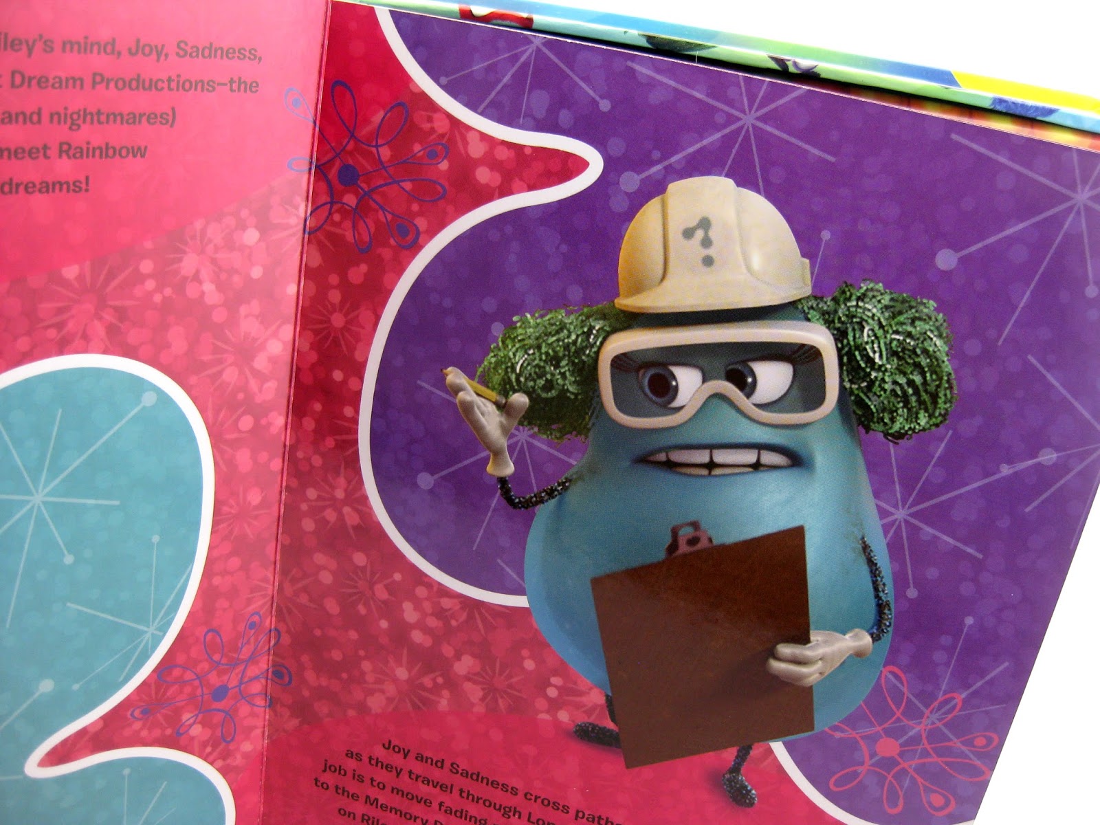 Dan the Pixar Fan: Inside Out: "My Busy Books"