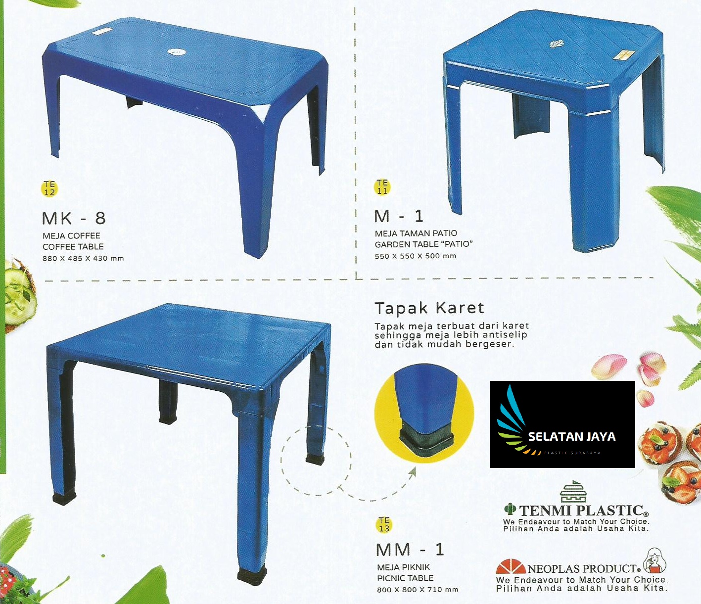 Selatan Jaya distributor barang plastik furnitur Surabaya Indonesia ...