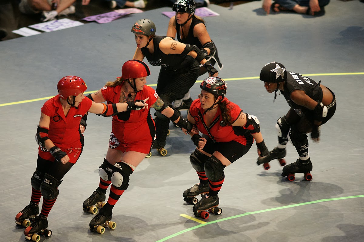 Roller Derby 101: Week 10: agility, intro to lanes and packwork, PRD ...