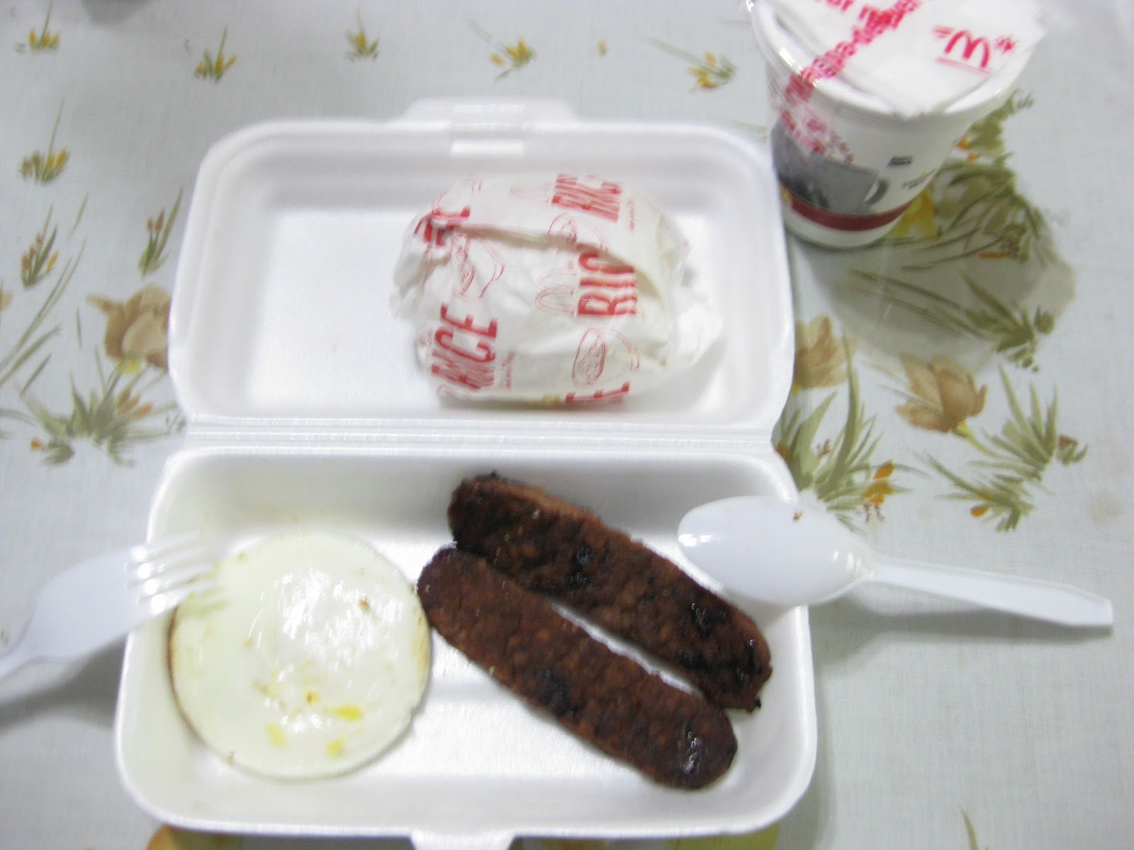 Good Food, Good Health: A sad breakfast meal from McDonalds
