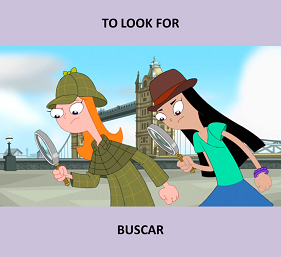 El Clemente Inglés: MIÉRCOLES - PHRASAL VERBS ("To look for")