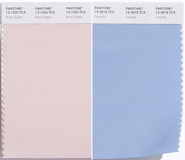 Luxo Simples Assim: Rose Quartz & Serenity: Cor do Ano de 2016 para Pantone