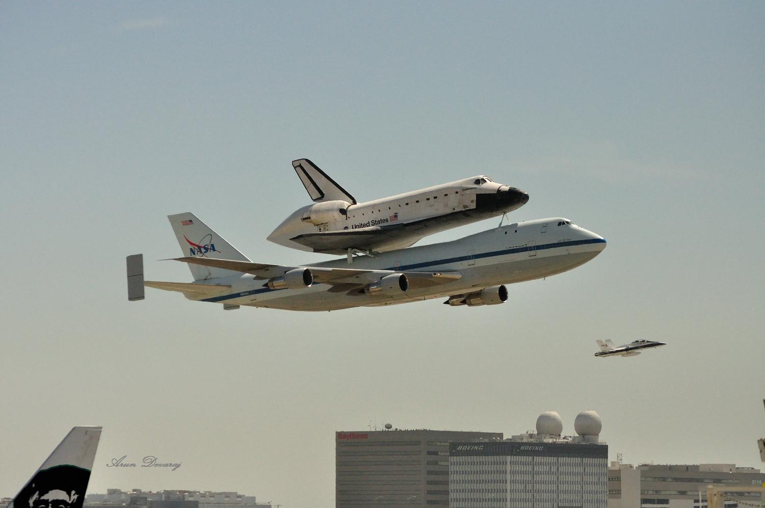 The world we live in: The Endeavour space shuttle some final moments on ...