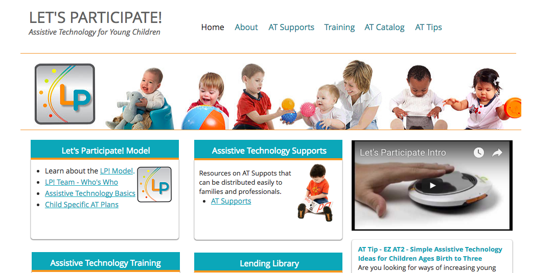 Let's Participate! - Assistive Technology for Young Children