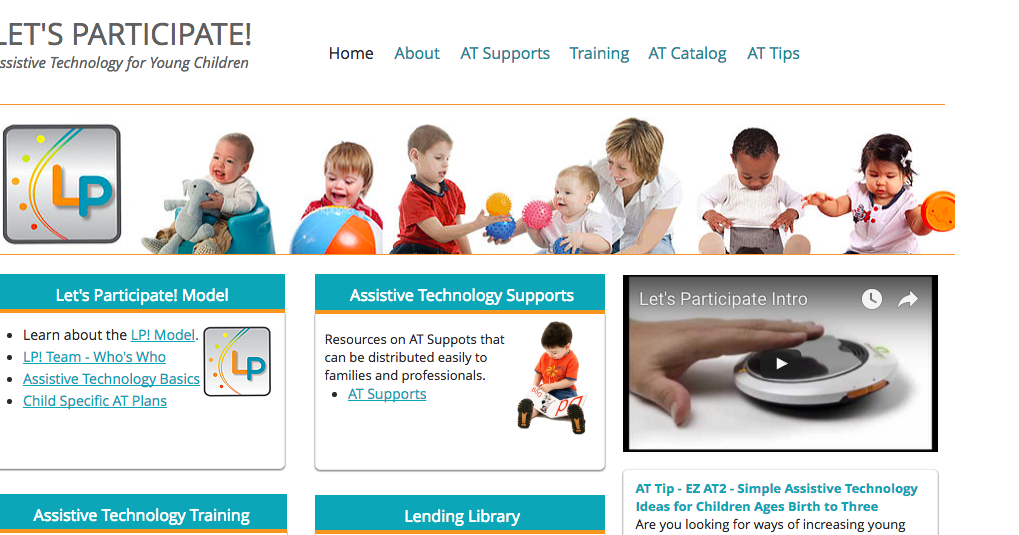 Let's Participate! - Assistive Technology for Young Children
