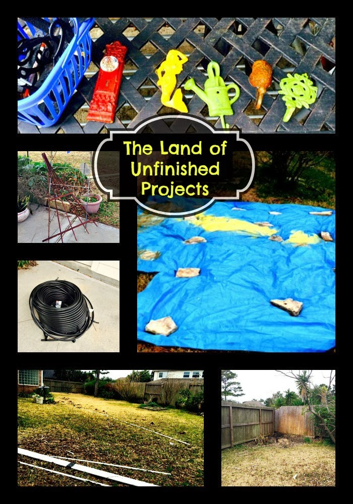 Earthworms and Marmalade: The Land of Unfinished Projects