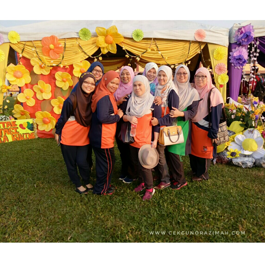 Kemeriahan sukan sekolah dengan tema floria ~ Cikgu Norazimah
