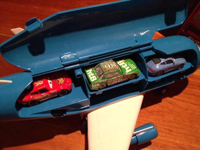 Dan the Pixar Fan: Cars 2: R/C Everett Transporter Jet