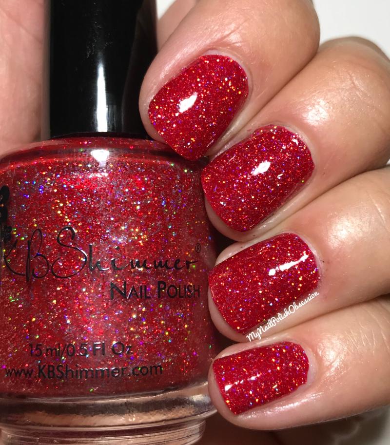 My Nail Polish Obsession: KBShimmer: Holo-Day Collection, Winter 2017