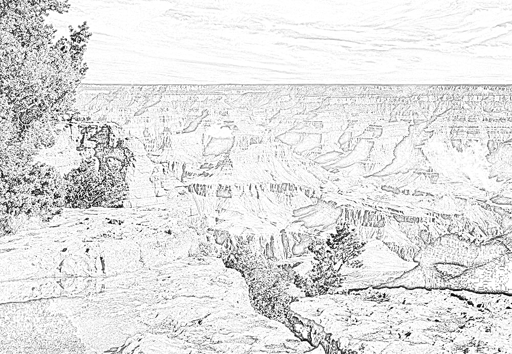Coloring Pages: U.S. National Monuments Coloring Pages