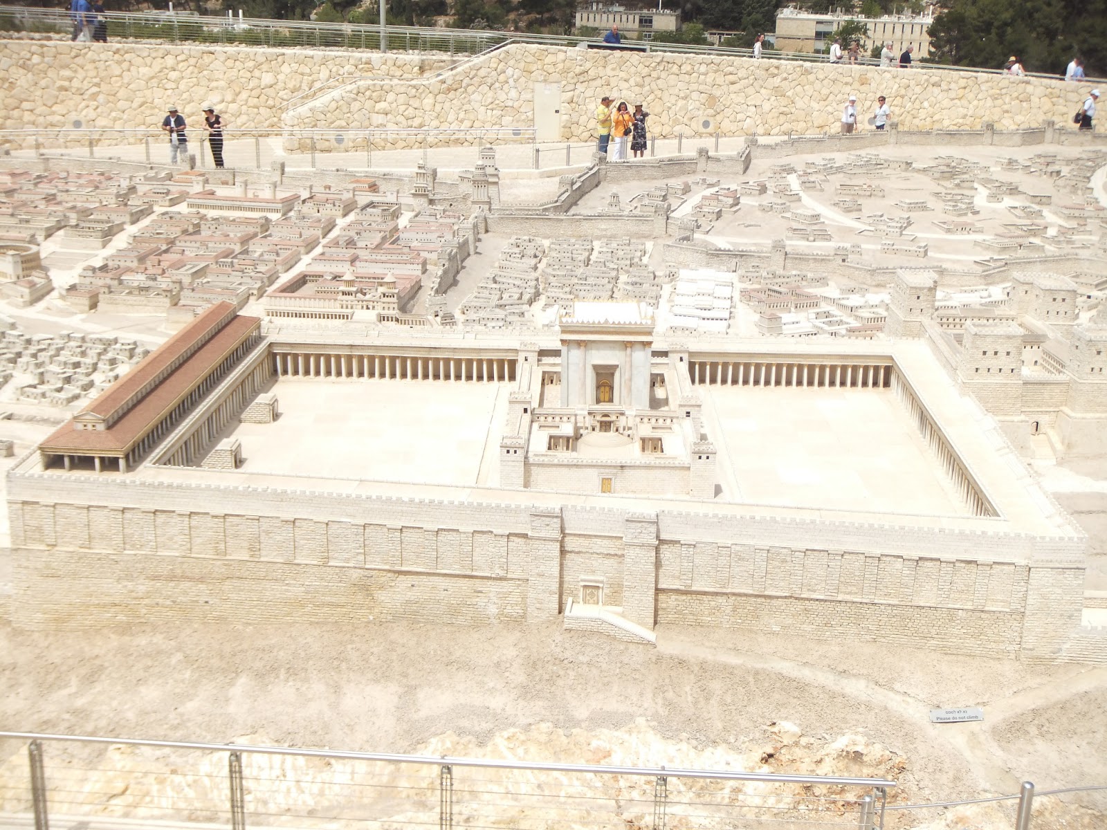 Scale Model of Jerusalem in the Second Temple Period
