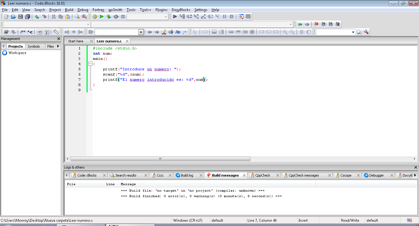 Lenguaje de Programación C: Entrada y Salida de Varibles