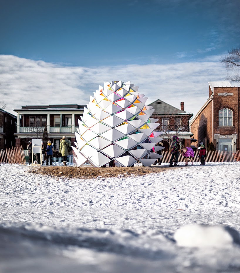 design-dautore: Snowcone, winter stations in Toronto