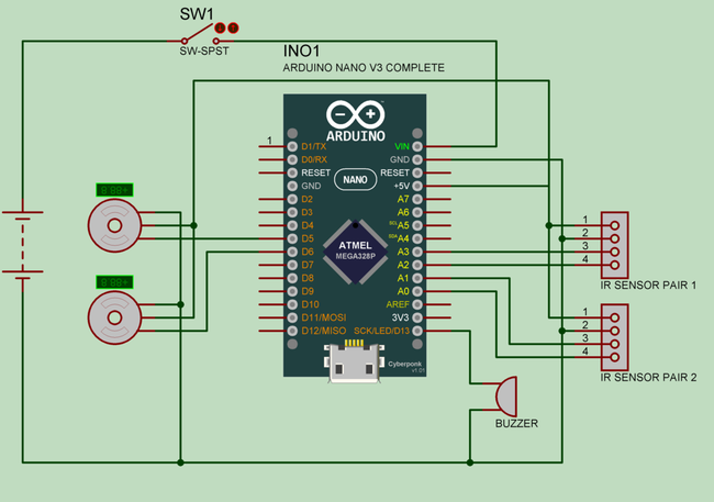 Automatic Railway Gate Control Using Arduino & IR Sensor - Mechatronics LAB- Internet Of Things