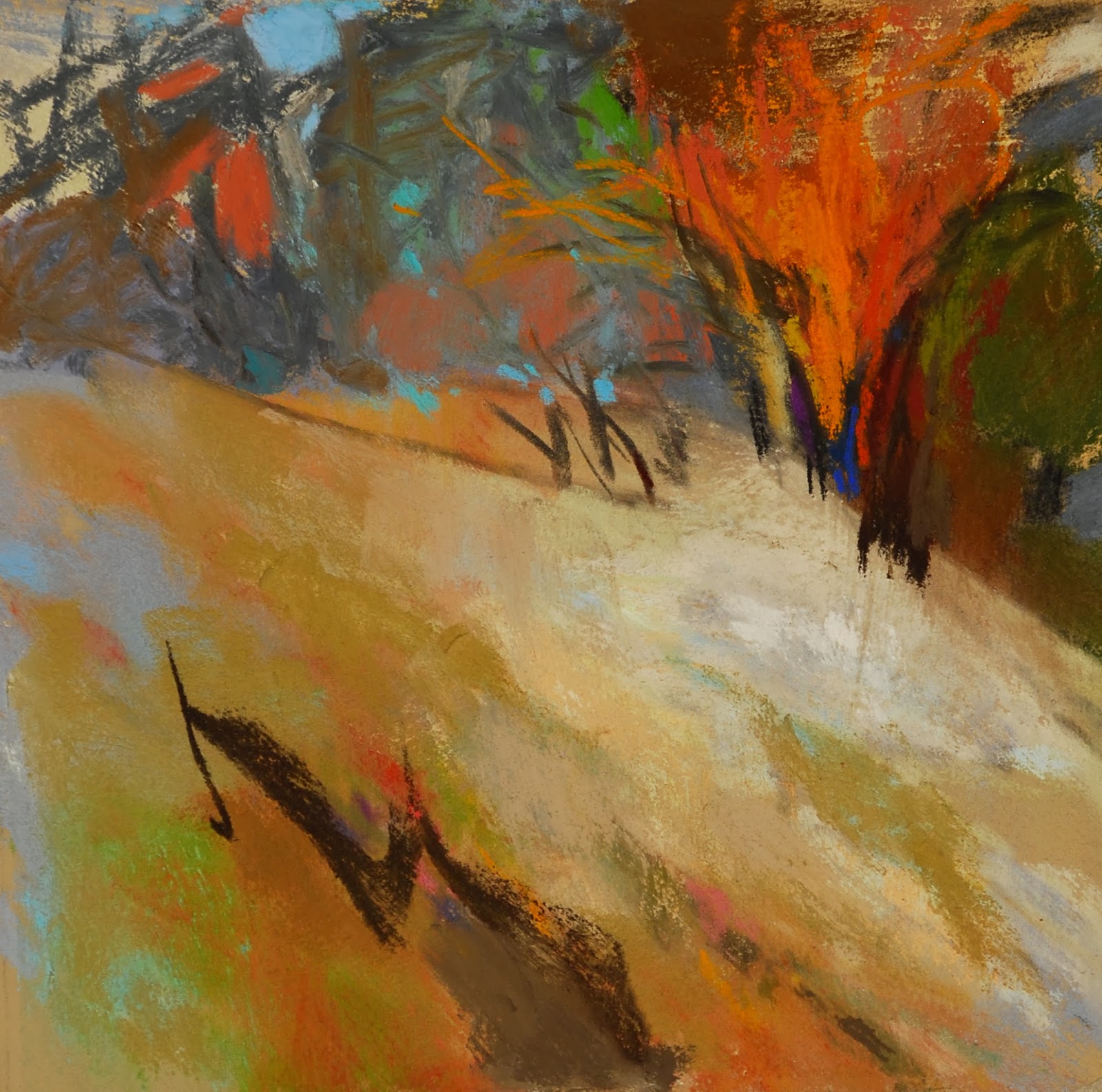 Slope with Light Splash