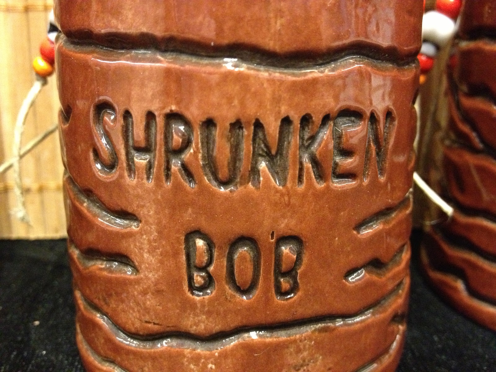 JerK Kustoms: The "Shrunken Bob" Mug - A tribute to the legendary Tiki Bob