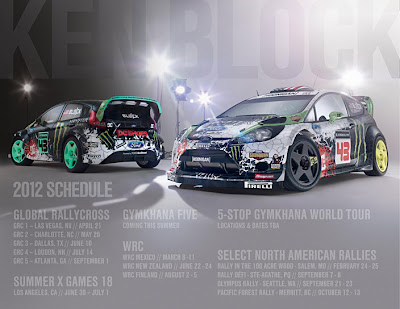 Captain Kais World: Ken Block launches 2012 Rally Car & Schedule