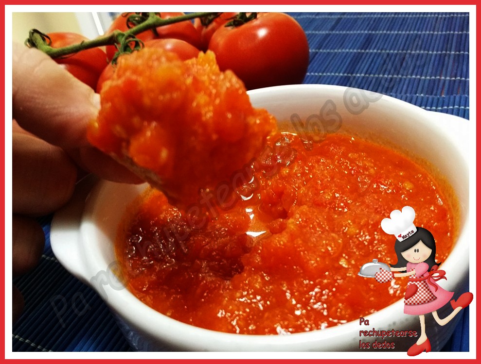 Pa rechupetearse los dedos: * Tomates fritos caseros (thermomix)