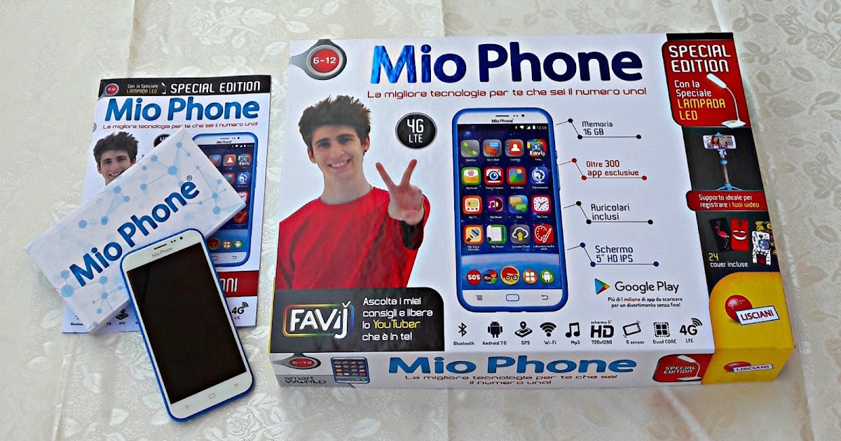 Nettare di miele: Lisciani Mio Phone sponsorizzato dallo youtuber Favij