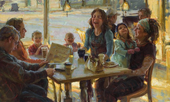 Daniel F. Gerhartz, 1965 | Figurative painter | Tutt'Art@ | Pittura ...