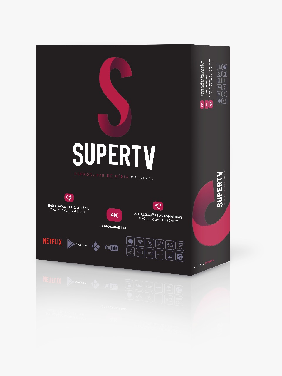 SUPERTV UNBOXING E ESPECIFICAÇÕES DO EQUIPAMENTO CONFIRAM - 07/02/2018 ...