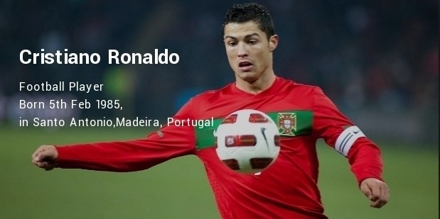 BIOGRAPHYPEDIA: CRISTIANO RONALDO BIOGRAPHY