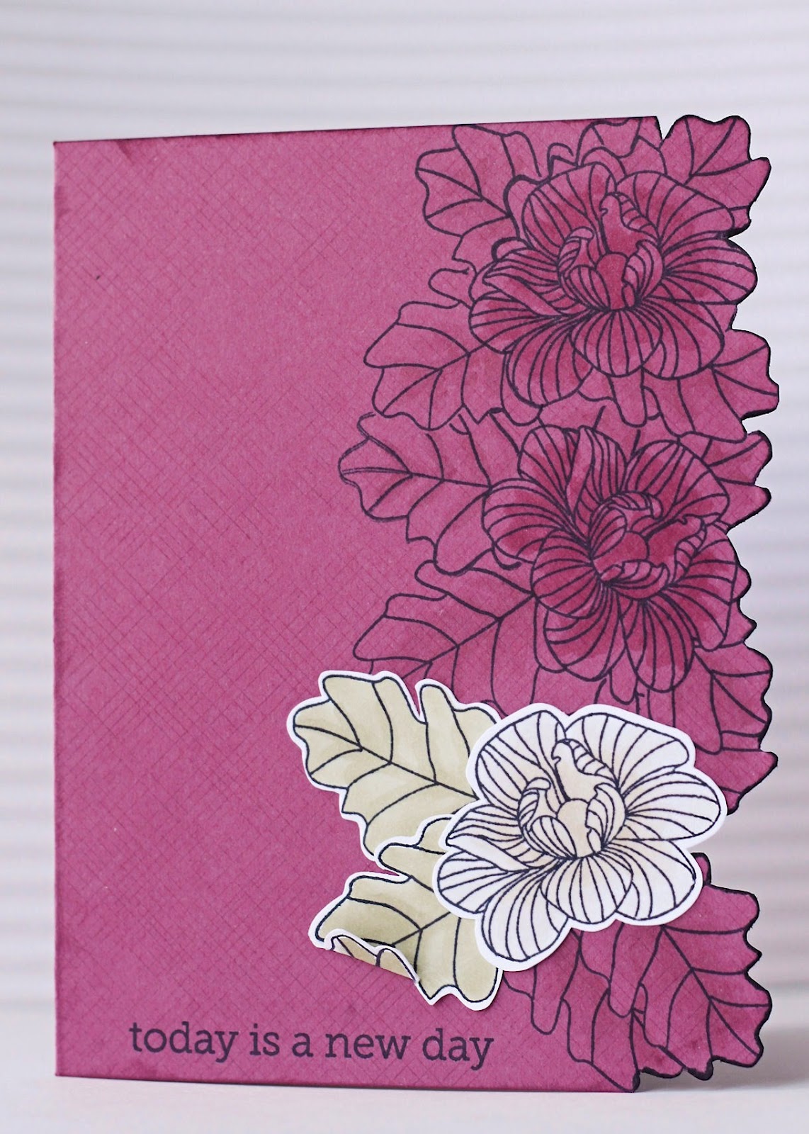 Just ME: MIM #52: double-sided stamped die-cuts.