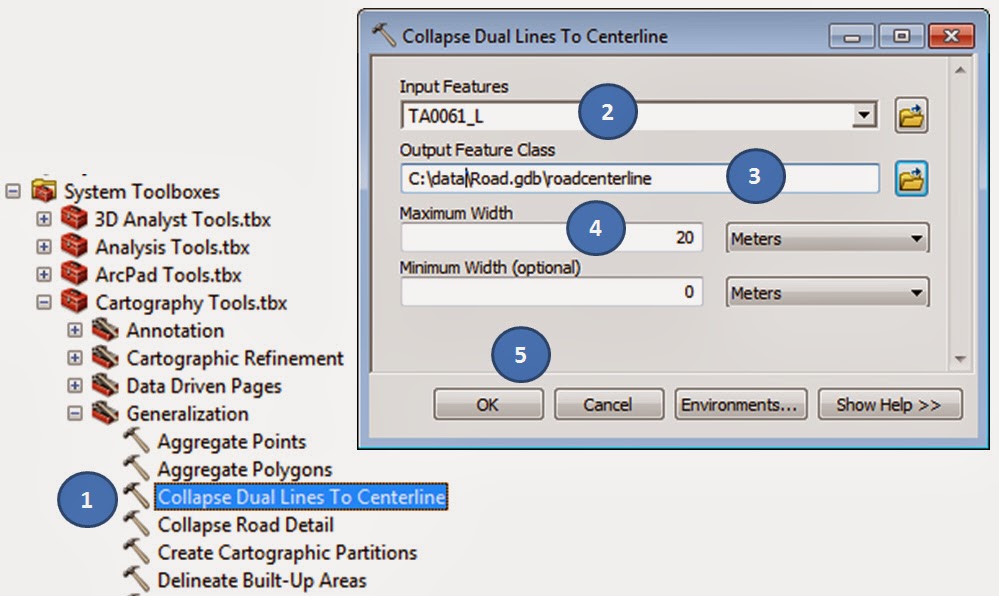Suka GIS: Menjana Data Centerline