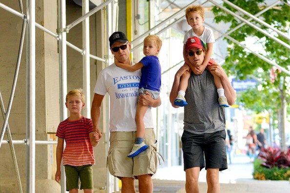 Matt Bomer and Family Out And About | Oh yes I am