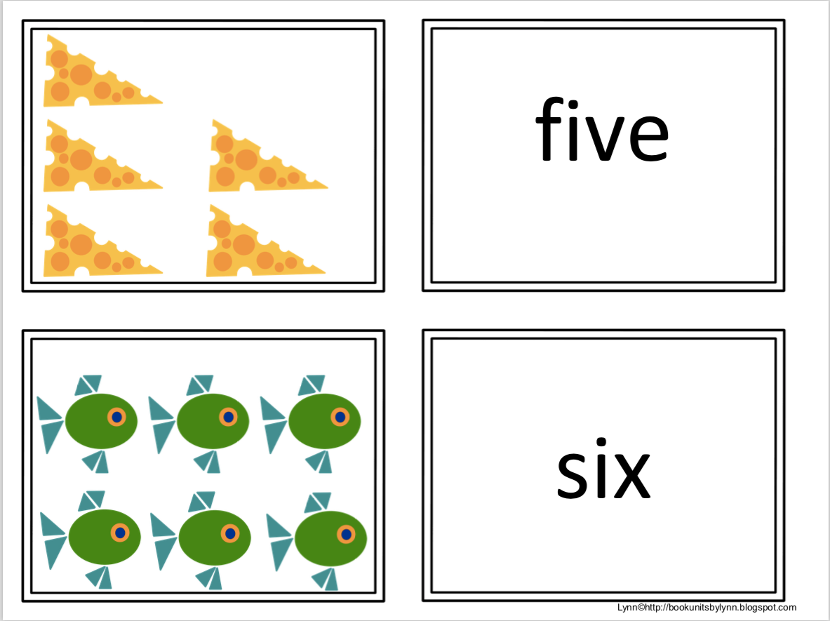 MOUSE SHAPES MATH UNIT ~ Book Units by Lynn